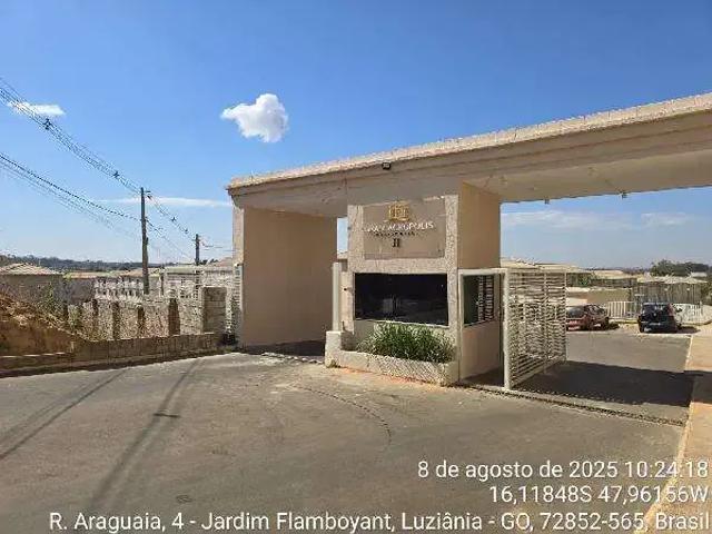 Apartamento para Venda em Luziânia/GO Fazenda Saia Velha 2 Quartos