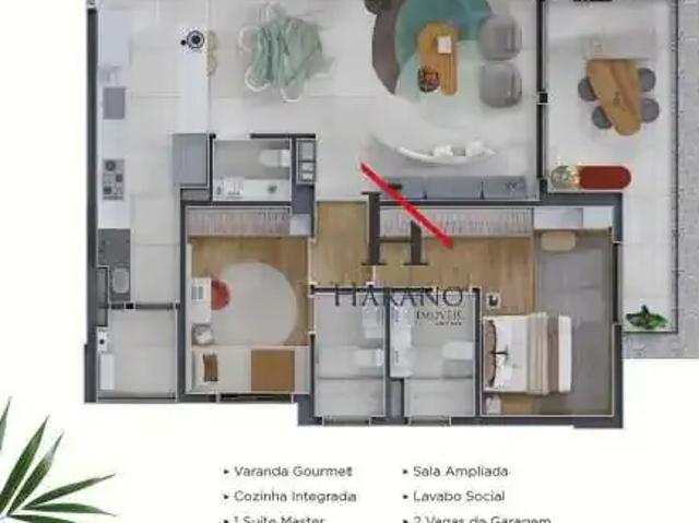 Apartamento para Venda em Londrina/PR Centro 3 Quartos