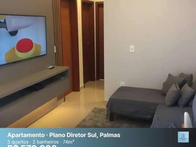 Apartamento para Venda em Palmas/TO Plano Diretor Sul 3 Quartos