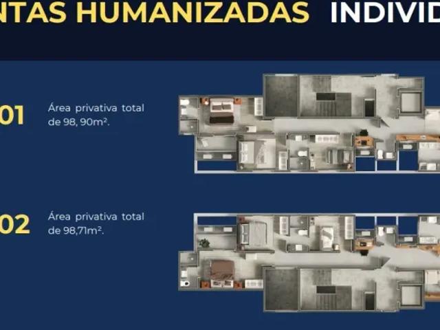 Apartamento para Venda em Palhoça, Pedra Branca, 3 dormitórios, 1 suíte, 3 banheiros, 1 vaga