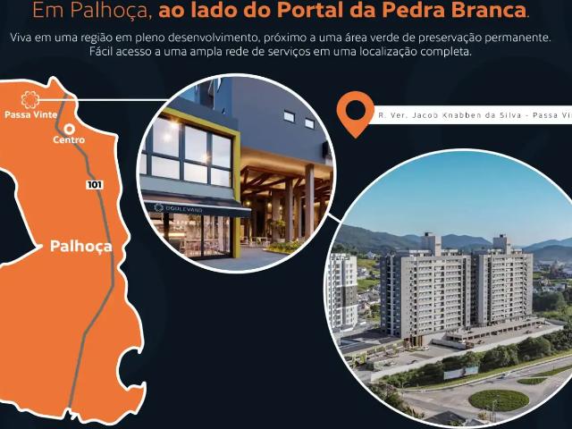 Apartamento para Venda em Palhoça/SC Pedra Branca 2 Quartos