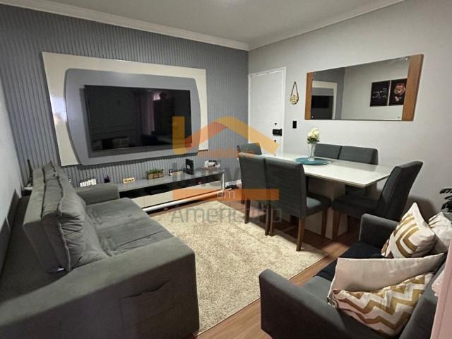 Apartamento para venda em Parque Universitário em Americana São Paulo de 60.00m² com 3 Quartos e 1 Garagem