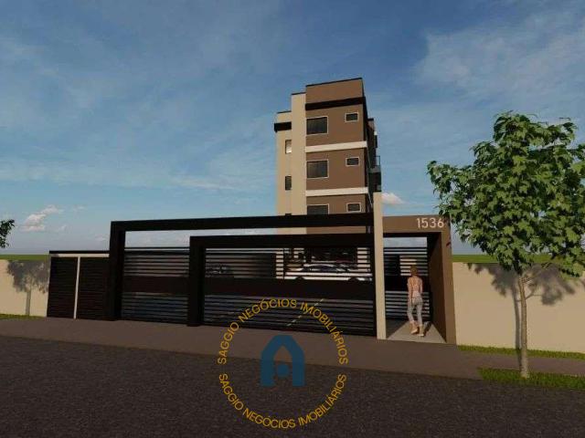 Apartamento para venda em Parque Da Fonte em São José Dos Pinhais Paraná de 46.00m² com 2 Quartos e 1 Garagem