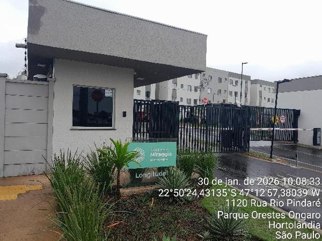 Apartamento para venda em Parque Orestes Ôngaro em Hortolândia São Paulo de 38.00m² com 2 Quartos e 1 Garagem