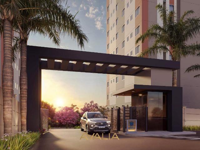 Apartamento para venda em Parque Residencial Sabiás em Indaiatuba São Paulo de 51.42m² com 2 Quartos, 1 Suíte e 2 Garagens
