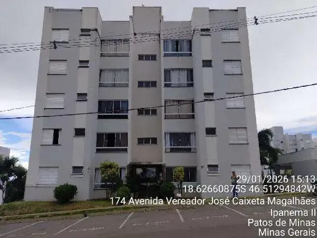Apartamento para Venda em Patos de Minas/MG Ipanema 2 Quartos