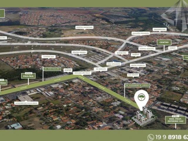 Apartamento para Venda em Paulínia, Morumbi, 3 dormitórios, 1 suíte, 2 banheiros, 2 vagas