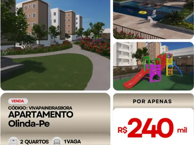 Apartamento para Venda em Paulista/PE Fragoso 2 Quartos