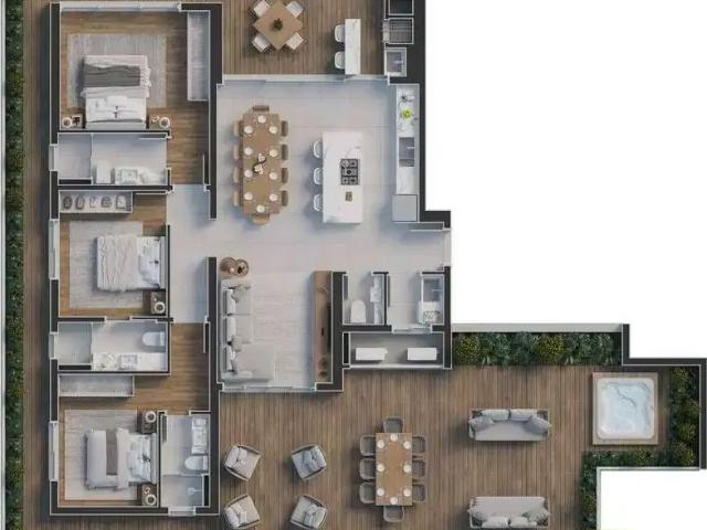 Apartamento para Venda em Penha/SC Praia de Armação do Itapocorói 3 Quartos