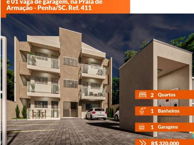 Apartamento para Venda em Penha/SC Praia de Armação do Itapocorói 2 Quartos