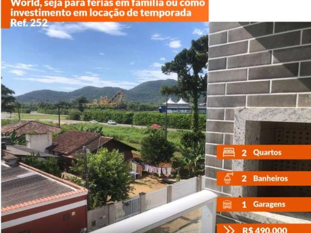 Apartamento para Venda em Penha/SC Praia de Armação do Itapocorói 2 Quartos