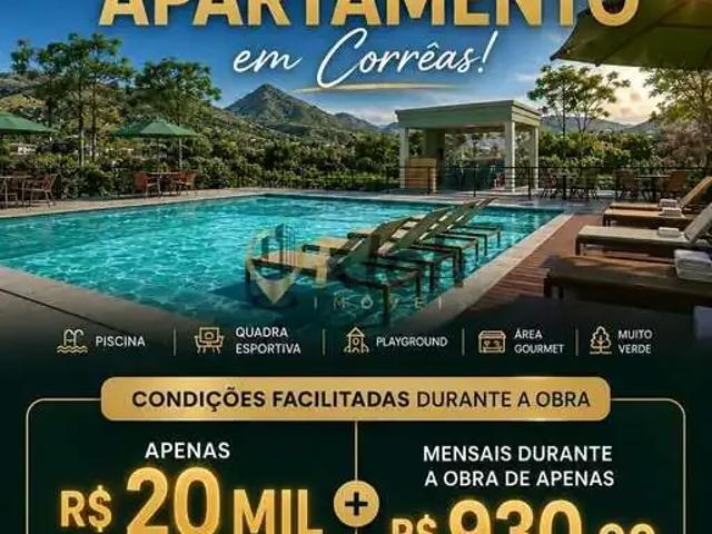 Apartamento para Venda em Petrópolis/RJ Corrêas 2 Quartos