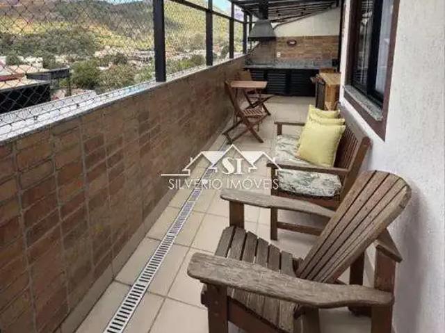 Apartamento para Venda em Petrópolis/RJ Itaipava 3 Quartos