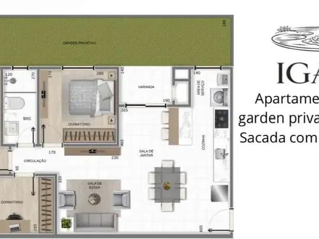 Apartamento para Venda em Pinhais/PR Weissópolis 2 Quartos