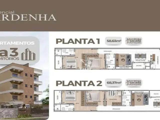 Apartamento para Venda em Pinhais/PR Centro 2 Quartos
