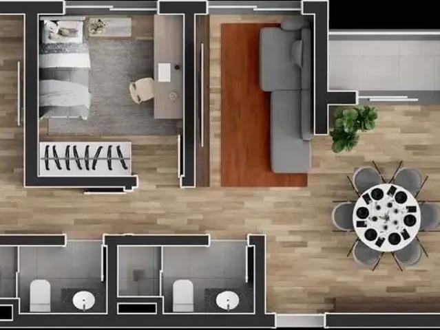Apartamento para Venda em Pinhais/PR Estância Pinhais 2 Quartos