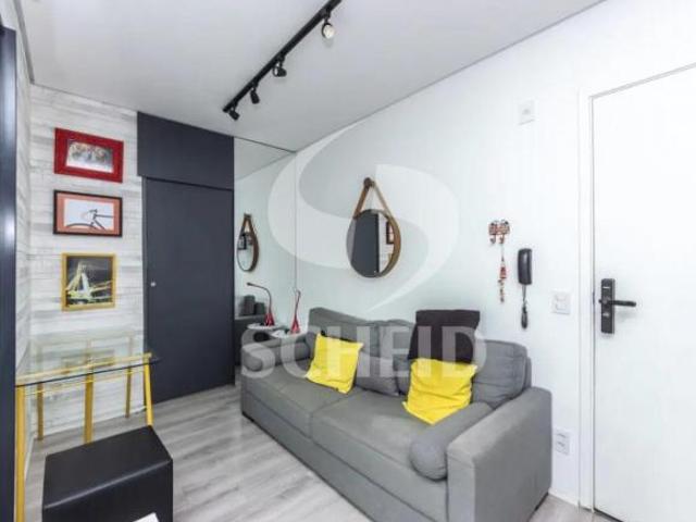 Apartamento para venda em Pinheiros com 1 quarto, sendo 1 suíte, 35m²