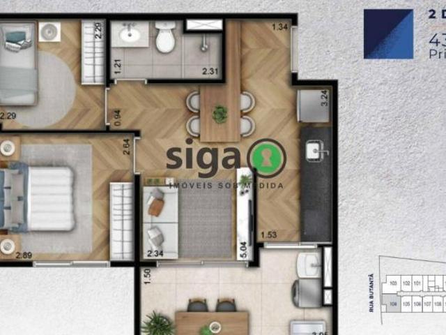 Apartamento para venda em Pinheiros, São Paulo SP