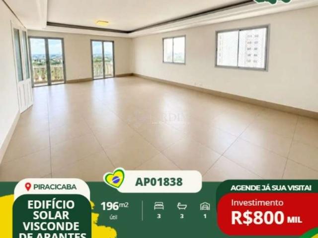 Apartamento para Venda em Piracicaba/SP Centro 3 Quartos