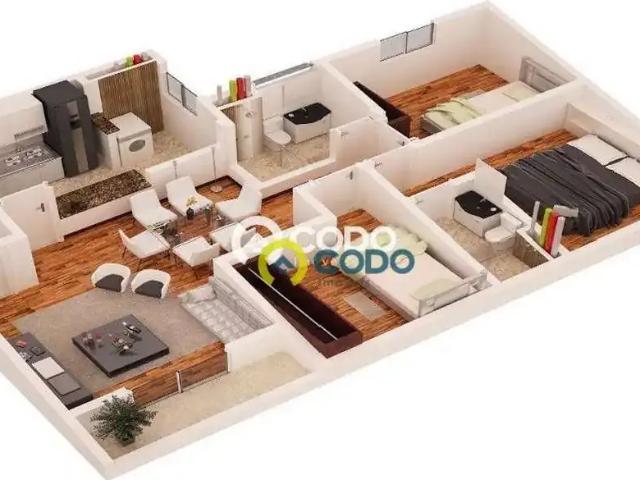 Apartamento para Venda em Piracicaba/SP Nova América 1 Quartos