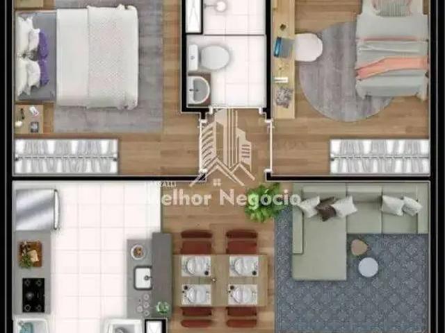 Apartamento para Venda em Piracicaba/SP Pompéia 2 Quartos