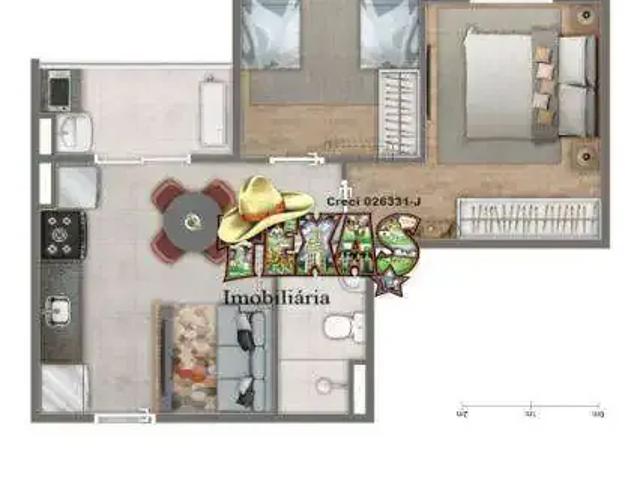 Apartamento para Venda em Poá/SP Vila Varela 2 Quartos
