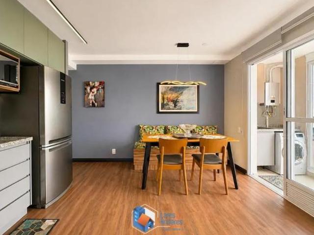 Apartamento para venda em Pompeia com 2 quartos, sendo 1 suíte, 48m²