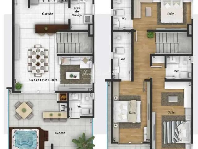 Apartamento para Venda em Ponta Grossa/PR Olarias 3 Quartos