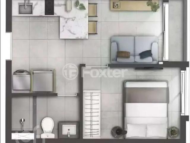 Apartamento para Venda em Porto Alegre/RS Boa Vista 1 Quartos