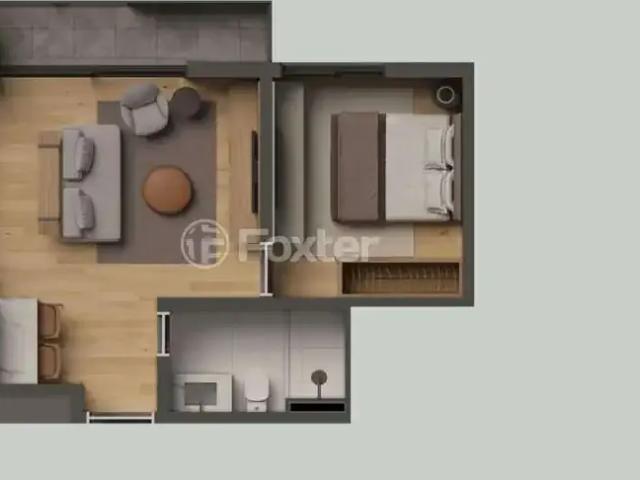 Apartamento para Venda em Porto Alegre/RS Boa Vista 1 Quartos