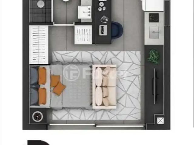 Apartamento para Venda em Porto Alegre/RS Floresta 1 Quartos