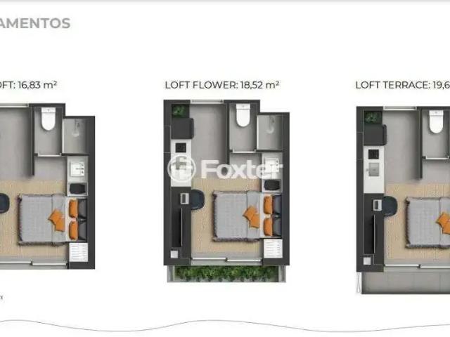 Apartamento para Venda em Porto Alegre/RS Floresta 1 Quartos