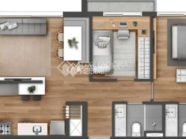 Apartamento para Venda em Porto Alegre/RS Rio Branco 1 Quartos