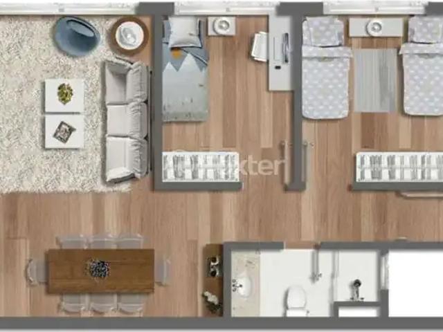 Apartamento para Venda em Porto Alegre/RS Santa Tereza 3 Quartos