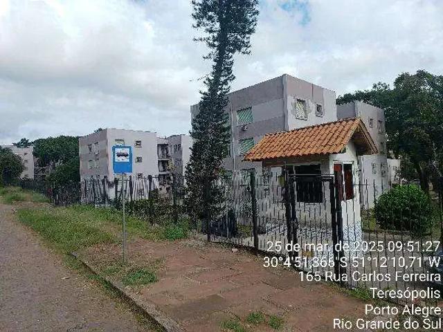 Apartamento para Venda em Porto Alegre/RS Teresópolis 2 Quartos