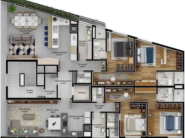 Apartamento para Venda em Porto Belo/SC Balneário Perequê