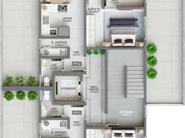 Apartamento para Venda em Porto Belo/SC Balneário Perequê