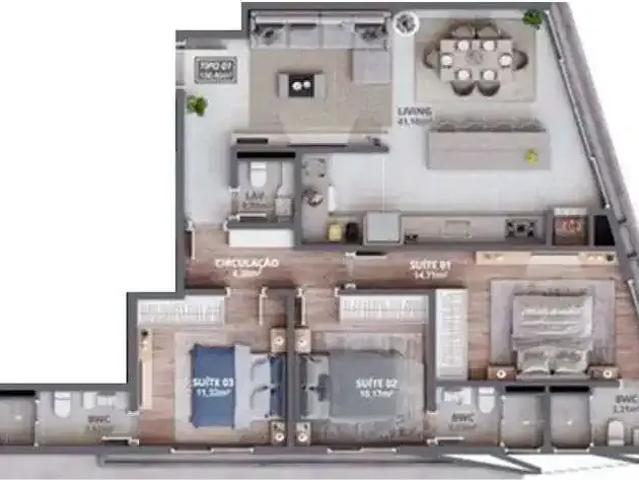 Apartamento para Venda em Porto Belo/SC Balneário Perequê