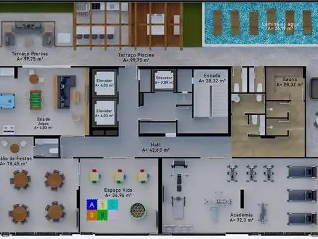 Apartamento para Venda em Porto Belo/SC Balneário Perequê 3 Quartos