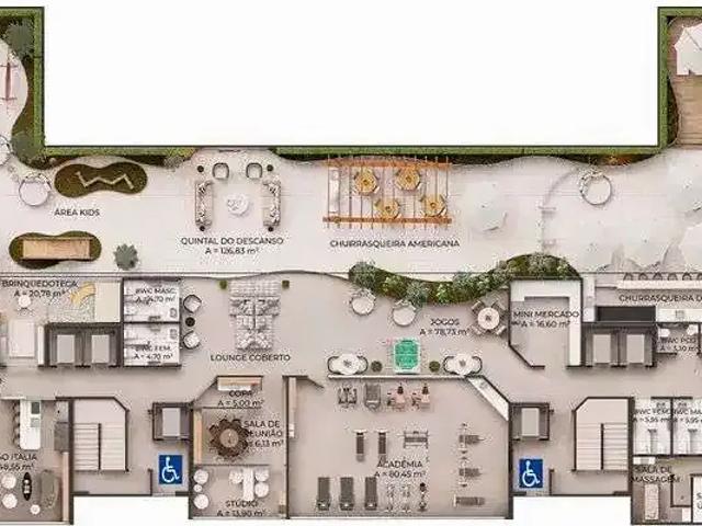 Apartamento para Venda em Porto Belo/SC Balneário Perequê 3 Quartos