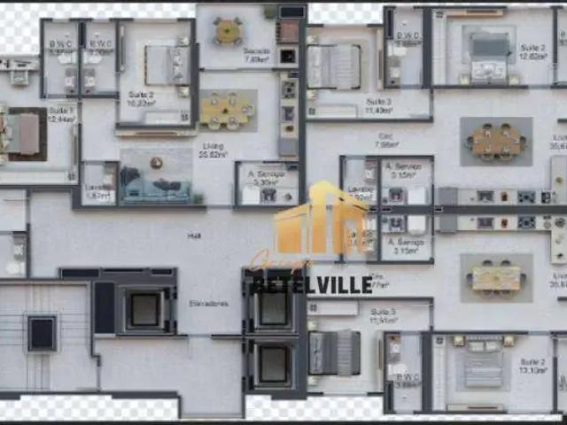 Apartamento para Venda em Porto Belo/SC Balneário Perequê 3 Quartos