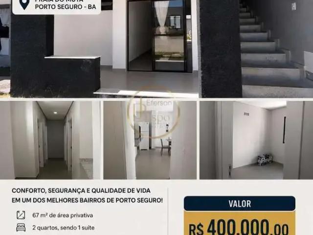 Apartamento para Venda em Porto Seguro/BA Praia do Mutá 2 Quartos