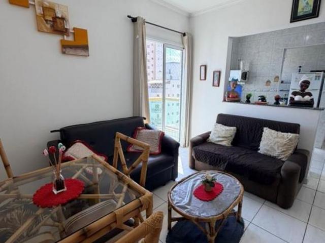 Apartamento para Venda em Praia Grande, Tupi, 1 dormitório, 1 banheiro, 1 vaga