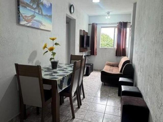 Apartamento para Venda em Praia Grande, Tupi, 1 dormitório, 1 banheiro, 1 vaga