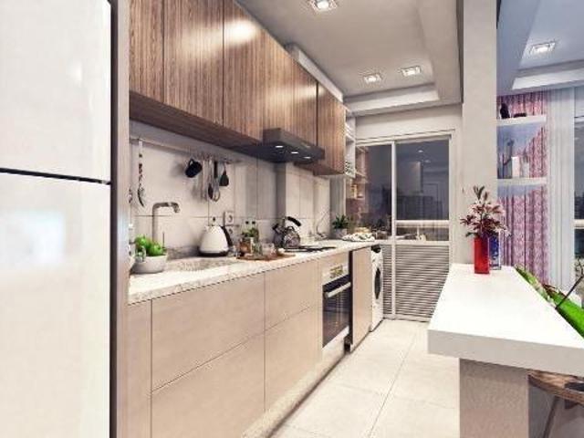 Apartamento para Venda em Praia Grande, Canto do Forte, 2 dormitórios, 1 suíte, 1 banheiro, 1 vaga