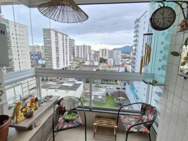 Apartamento para Venda em Praia Grande, Caiçara, 2 dormitórios, 1 suíte, 2 banheiros, 1 vaga