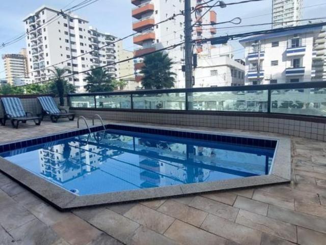 Apartamento para Venda em Praia Grande, Guilhermina, 2 dormitórios, 1 suíte, 1 banheiro, 1 vaga