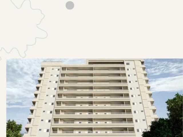 Apartamento para Venda em Praia Grande, Guilhermina, 2 dormitórios, 1 suíte, 1 banheiro, 1 vaga