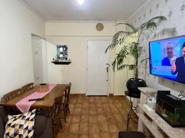 Apartamento para Venda em Praia Grande, Jardim Real, 1 dormitório, 1 banheiro, 1 vaga
