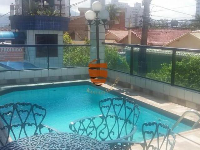 Apartamento para Venda em Praia Grande, Ocian, 1 dormitório, 1 banheiro, 1 vaga